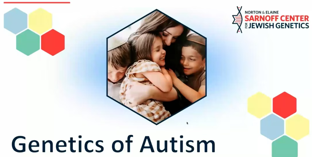 Midday DNA: Autism and Genetics – Norton & Elaine Sarnoff Center for ...